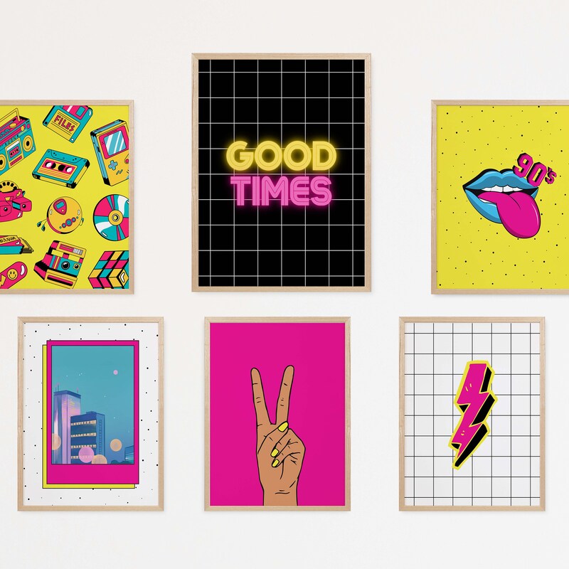 90s Wall Decor - Etsy