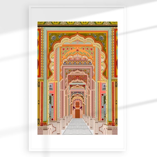 Patrika Gate Print Jaipur India - Etsy