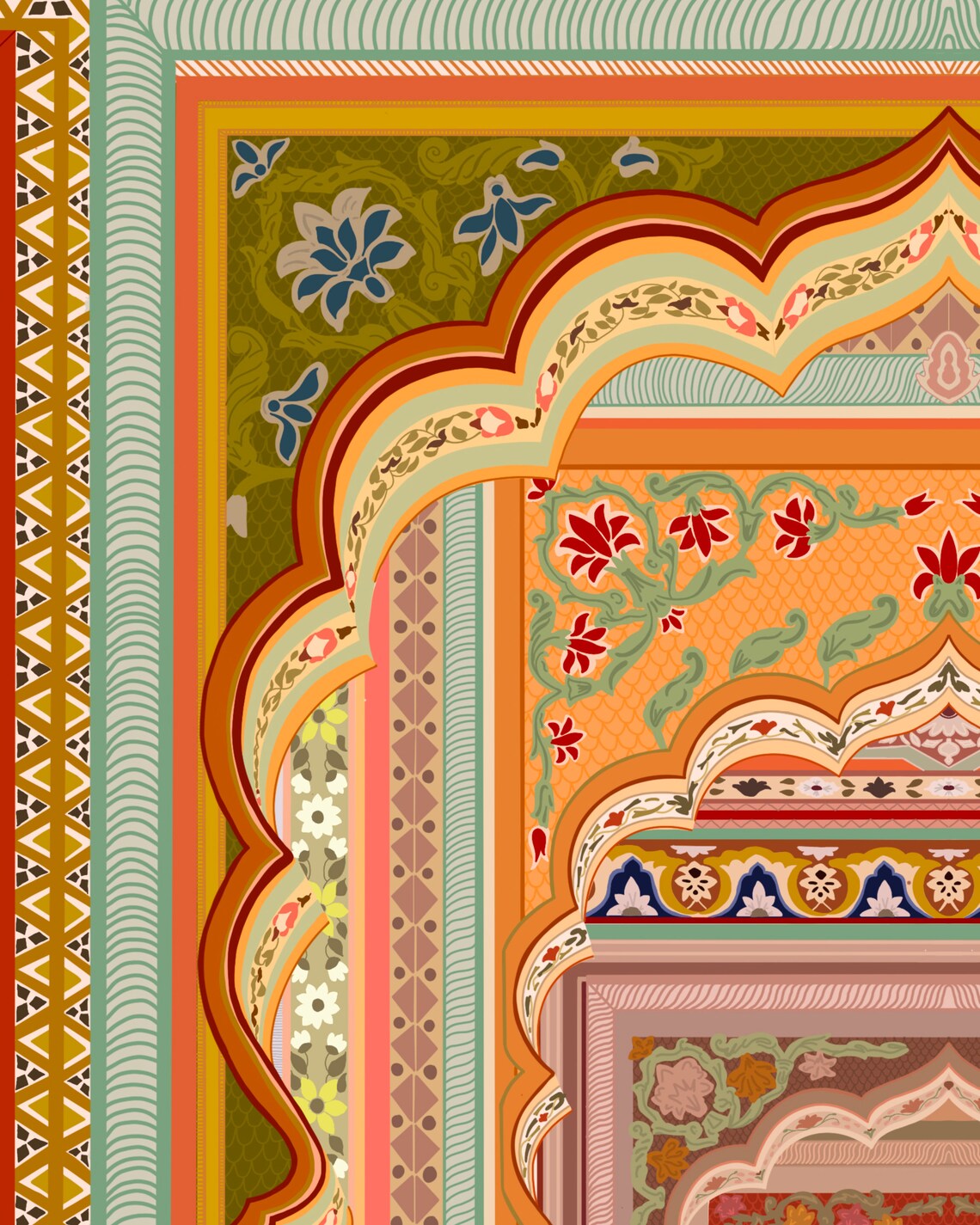 Patrika Gate Print Jaipur India - Etsy