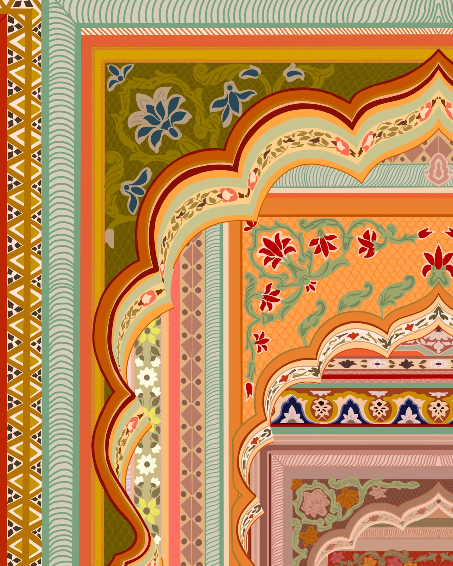 Patrika Gate Print Jaipur India - Etsy