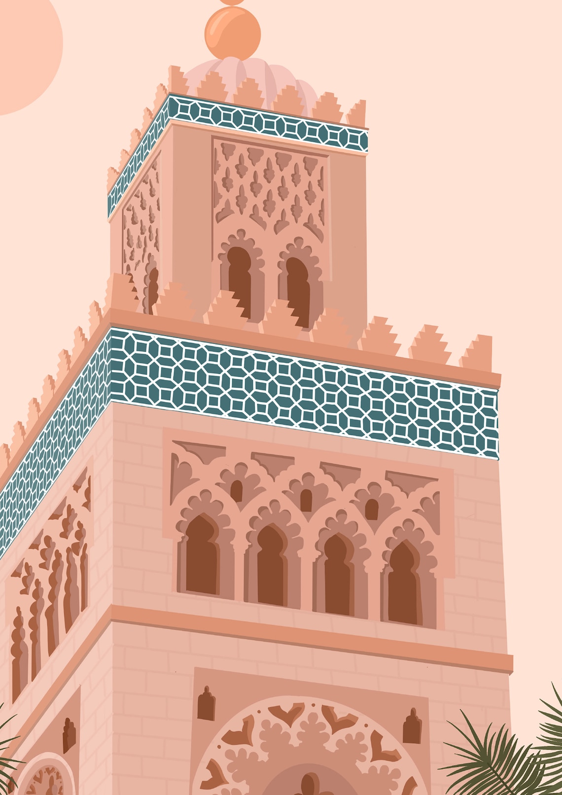 Marrakech / Marrakech / Morocco Illustration - Etsy