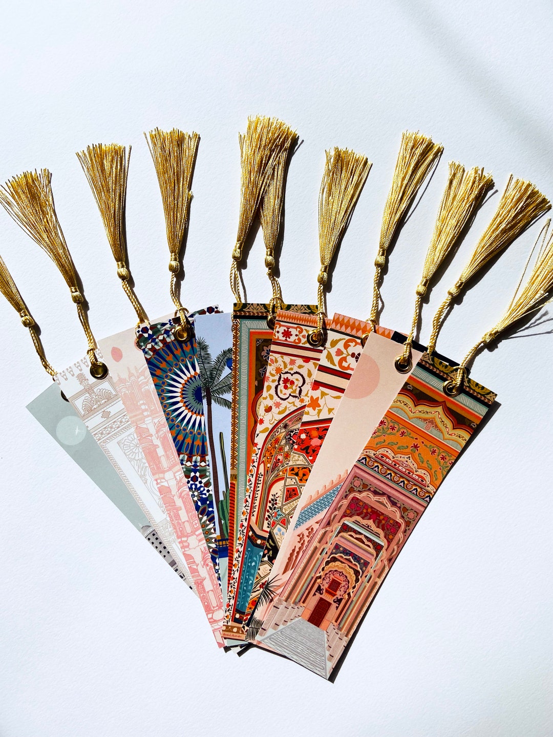 Bookmark, Travel Bookmark, Illustrated Bookmark, Travel Inspired ...