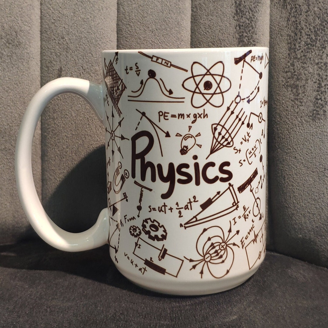 Mug mathematics, Physics, Formulas - Etsy UK