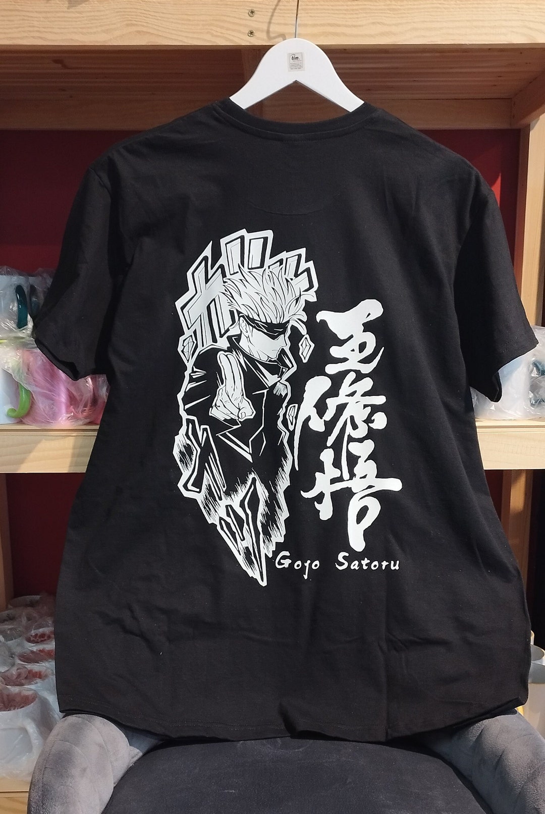 Jujutsu Kaisen Gojo Satoru Goes Tshirt Jujutsu Kaisen Shirt, Anime ...