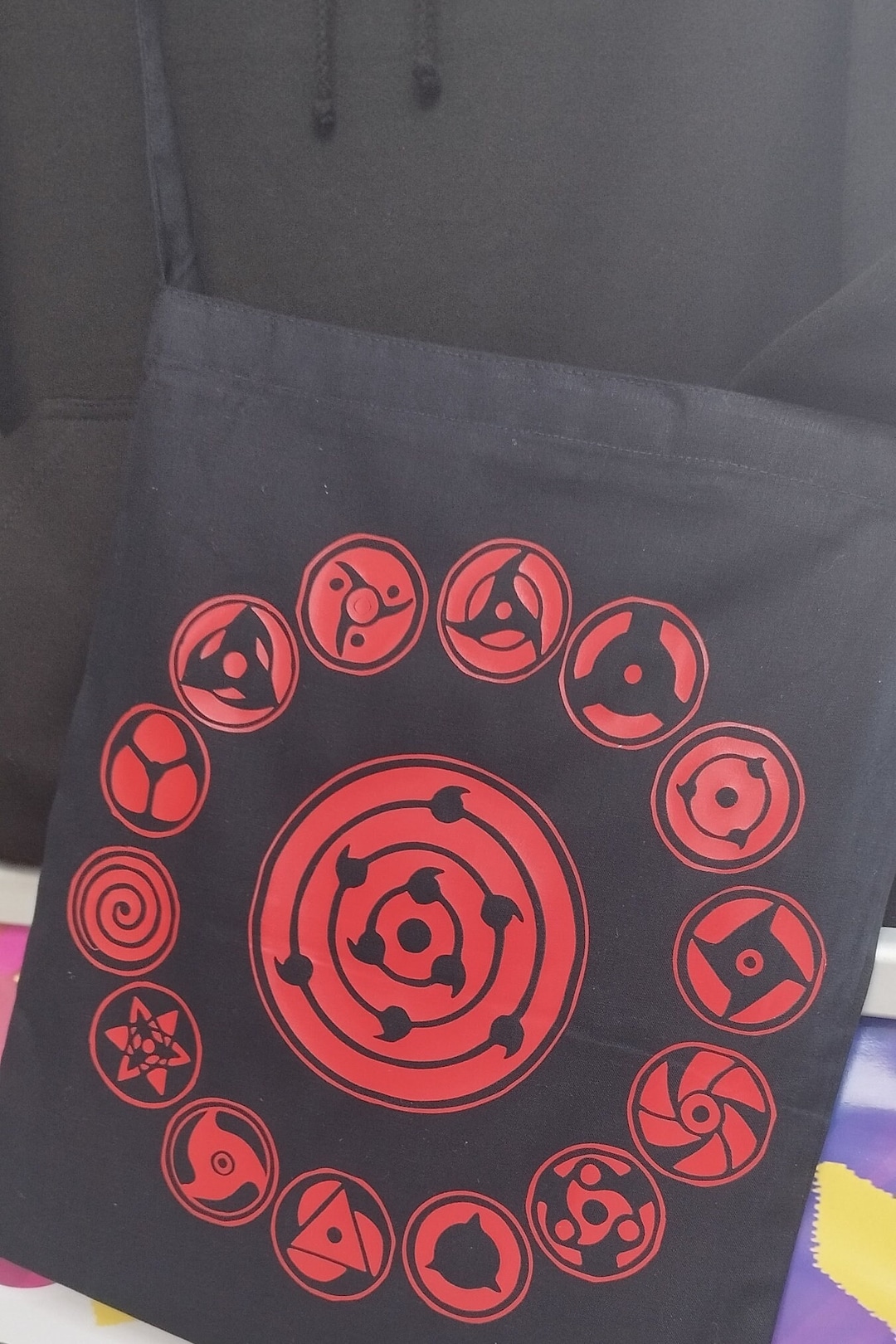 Naruto bag, Shoulder Bag, Canvas Carrying Bag, Anime, Cotton Bag, Anime ...