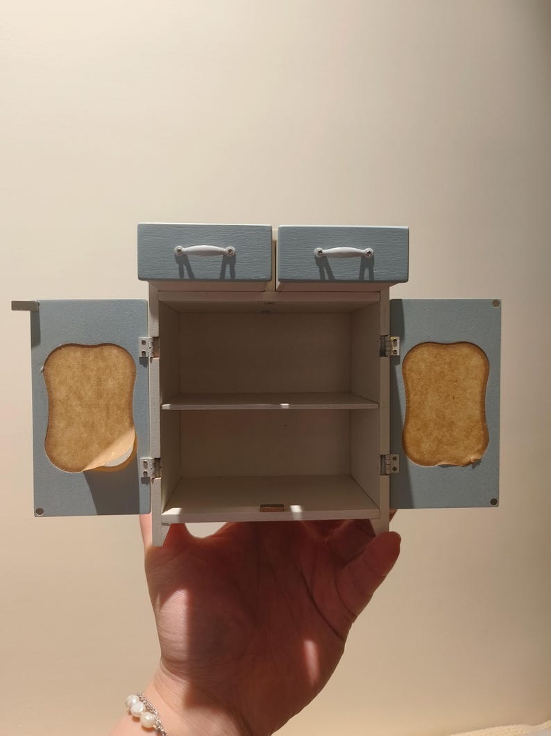 1:6 Scale Dollhouse Miniature Mini Simulation Lockers/narrow Cabinet ...
