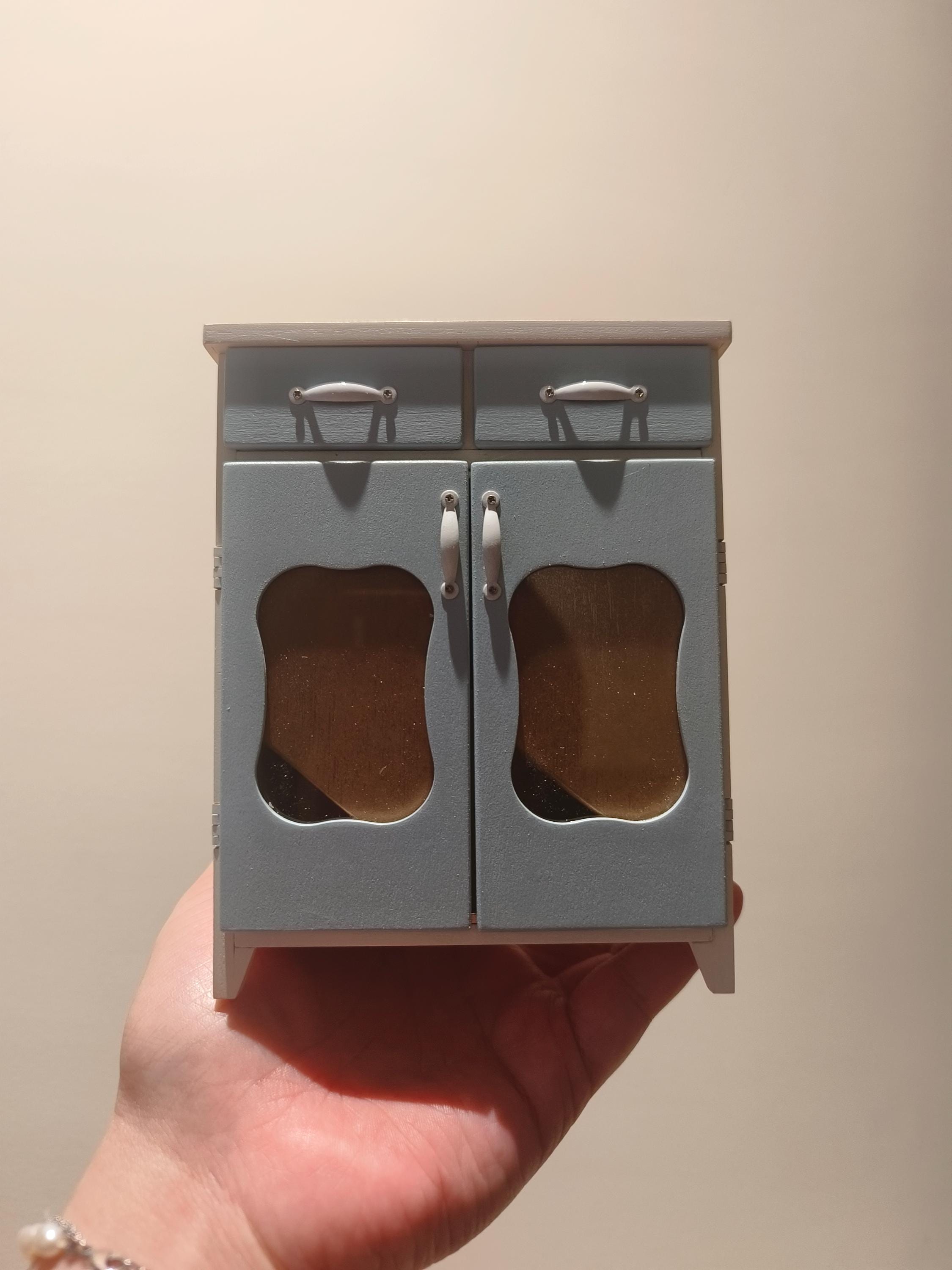 1:6 Scale Dollhouse Miniature Mini Simulation Lockers/narrow Cabinet ...