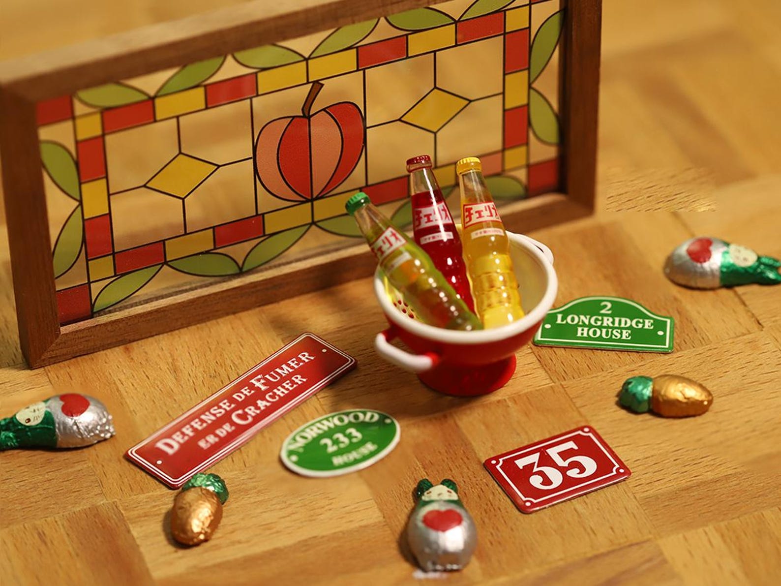 Miniature Dollhouse Number Plates, 1:6 Scale, Set of 4 - Etsy