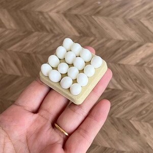 Dollhouse Miniature Egg Basket Set: BJD Kitchen Accessories - Etsy