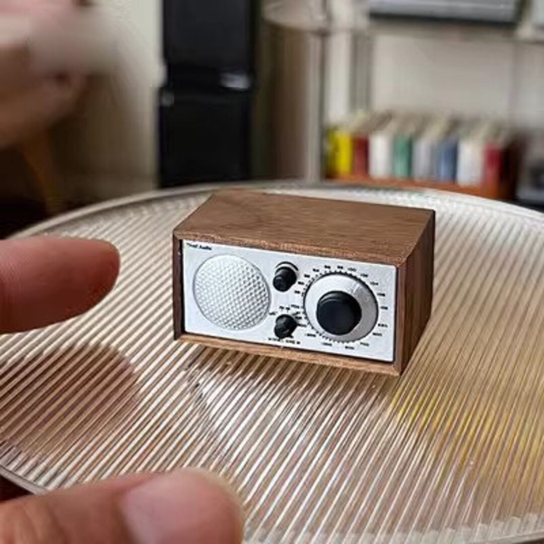1:6 Dollhouse Miniature Mini Simulation Radio/audio Player Model ...