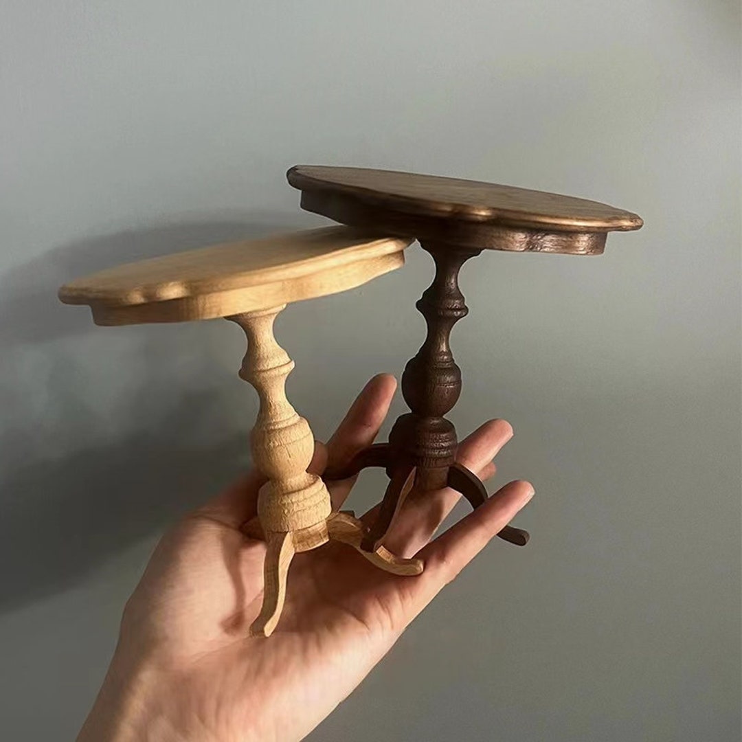 1:6 Scale Dollhouse Miniature Mini Simulation Vintage Coffee Table ...