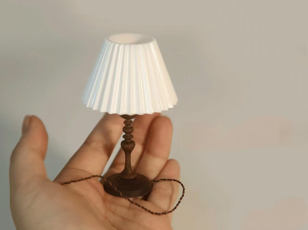 1:6 Dollhouse Miniature Mini Simulation French Black Walnut Retro ...