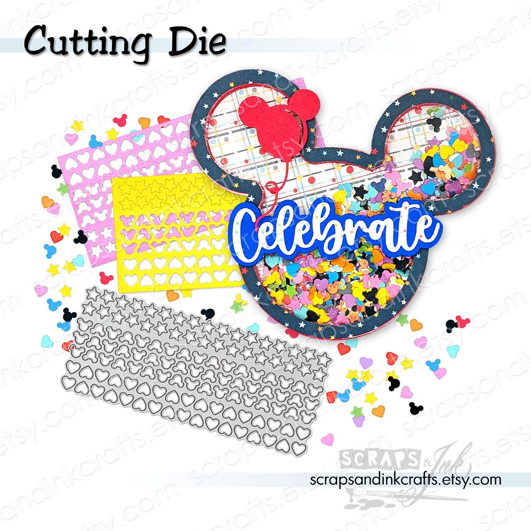 CONFETTI MAKER *exclusive! Cutting Die for Papercrafts, Scrapbooks ...