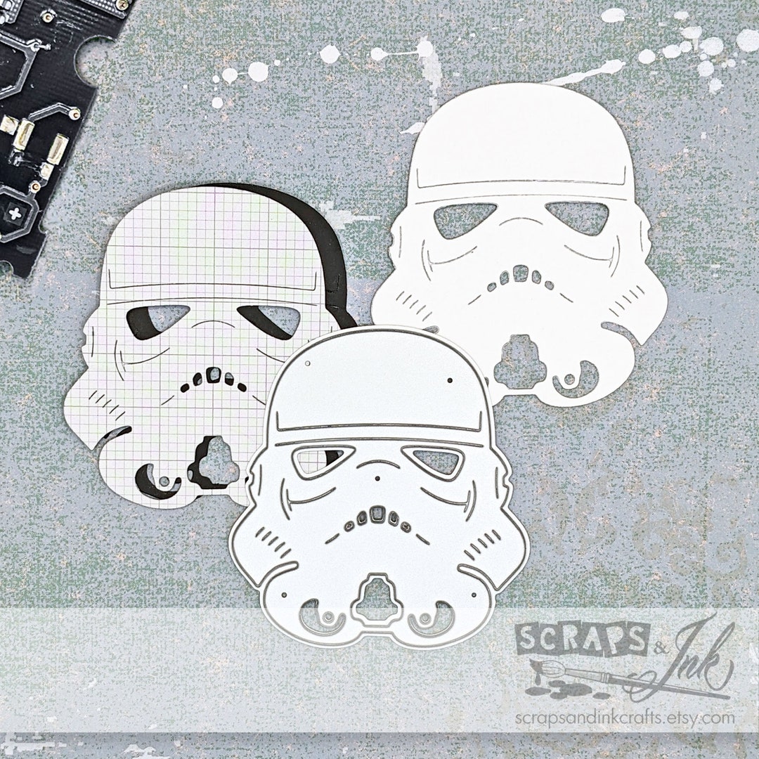 TROOPER Metal Cutting Die for Disney/star Wars-themed Papercrafts ...
