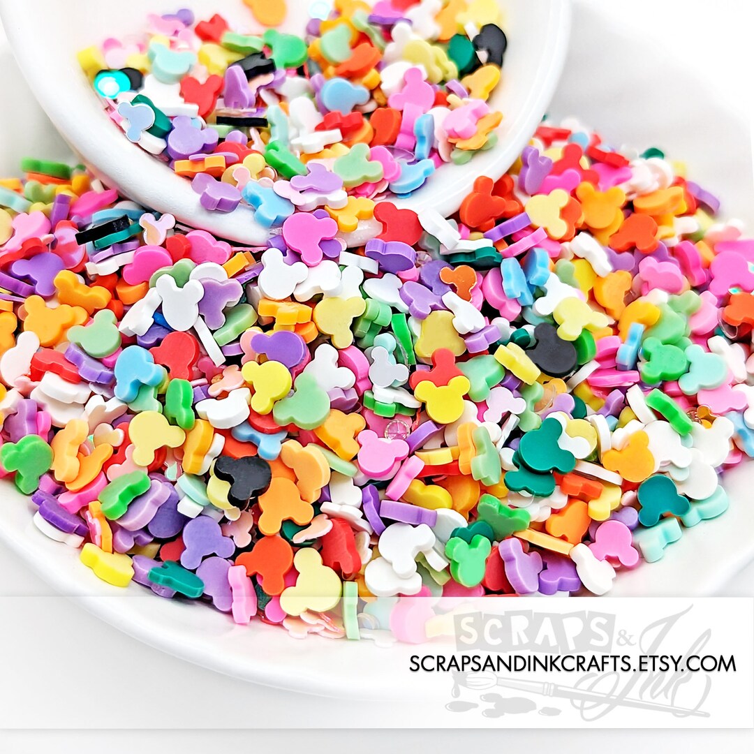 ALL THE MICE- Pixie Dust Filler for Shaker Cards, Resin, Jewelry, Slime ...