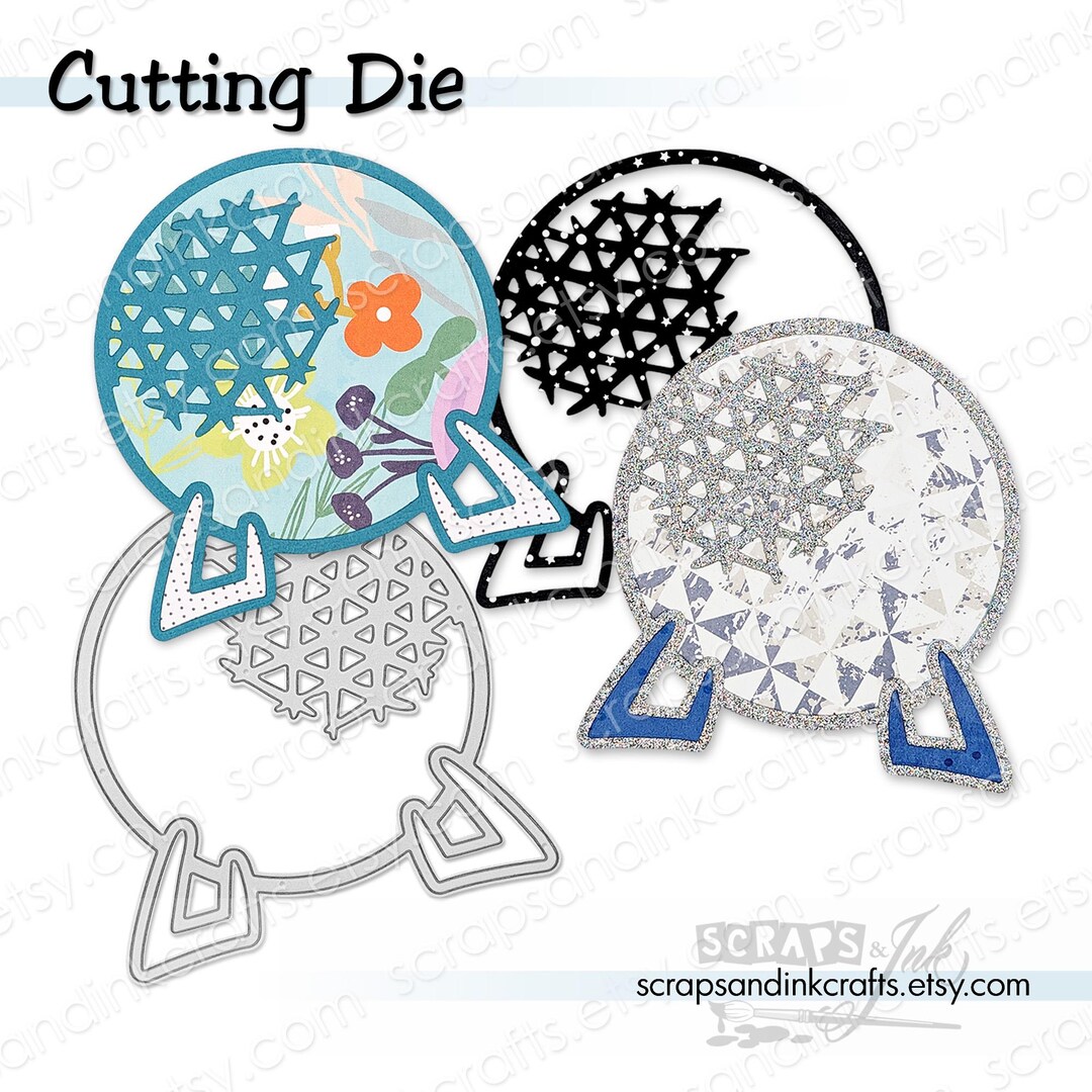 SPACESHIP EARTH *exclusive! Metal Cutting Die for Papercrafts ...