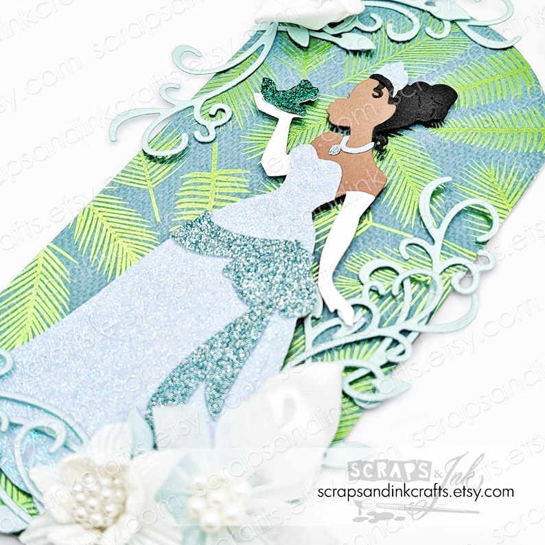 FANCY PRINCESS TIANA *exclusive! Metal Cutting Die for Papercrafts ...