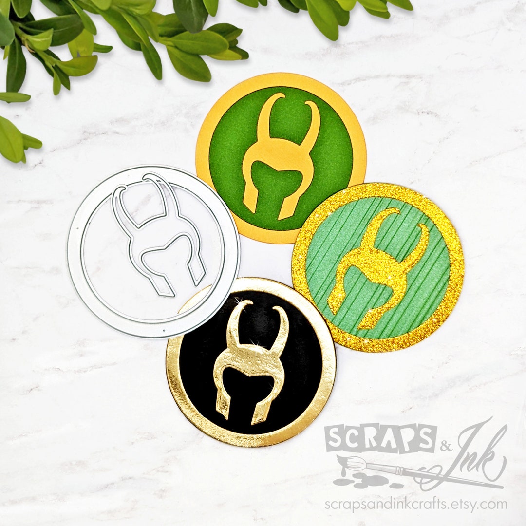 LOKI Inspired Metal Cutting Die for Papercrafts, Cards, Scrapbooks ...