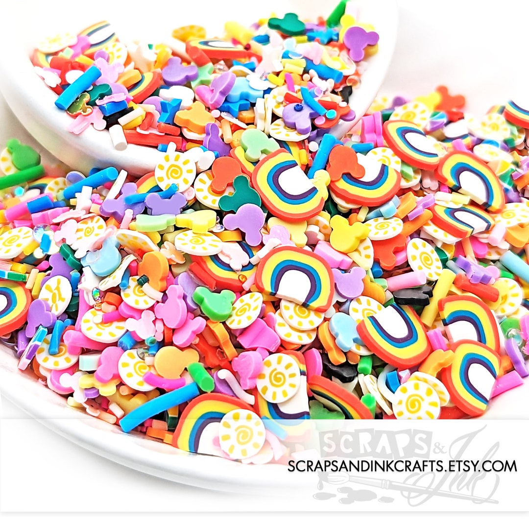 RAINBOW MAGIC- Pixie Dust Filler for Shaker Cards, Resin, Jewelry ...