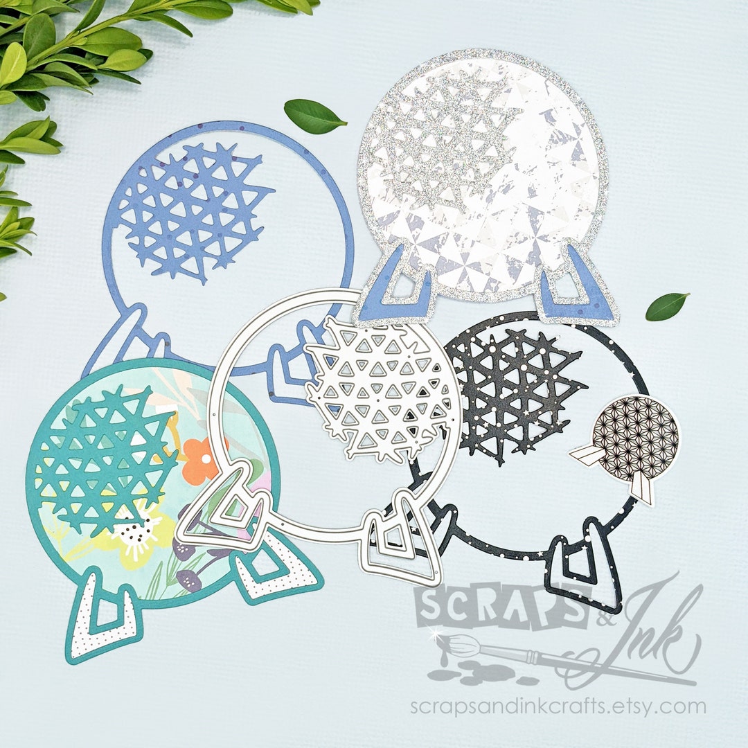 SPACESHIP EARTH exclusive Metal Cutting Die for Epcot/disney-themed ...