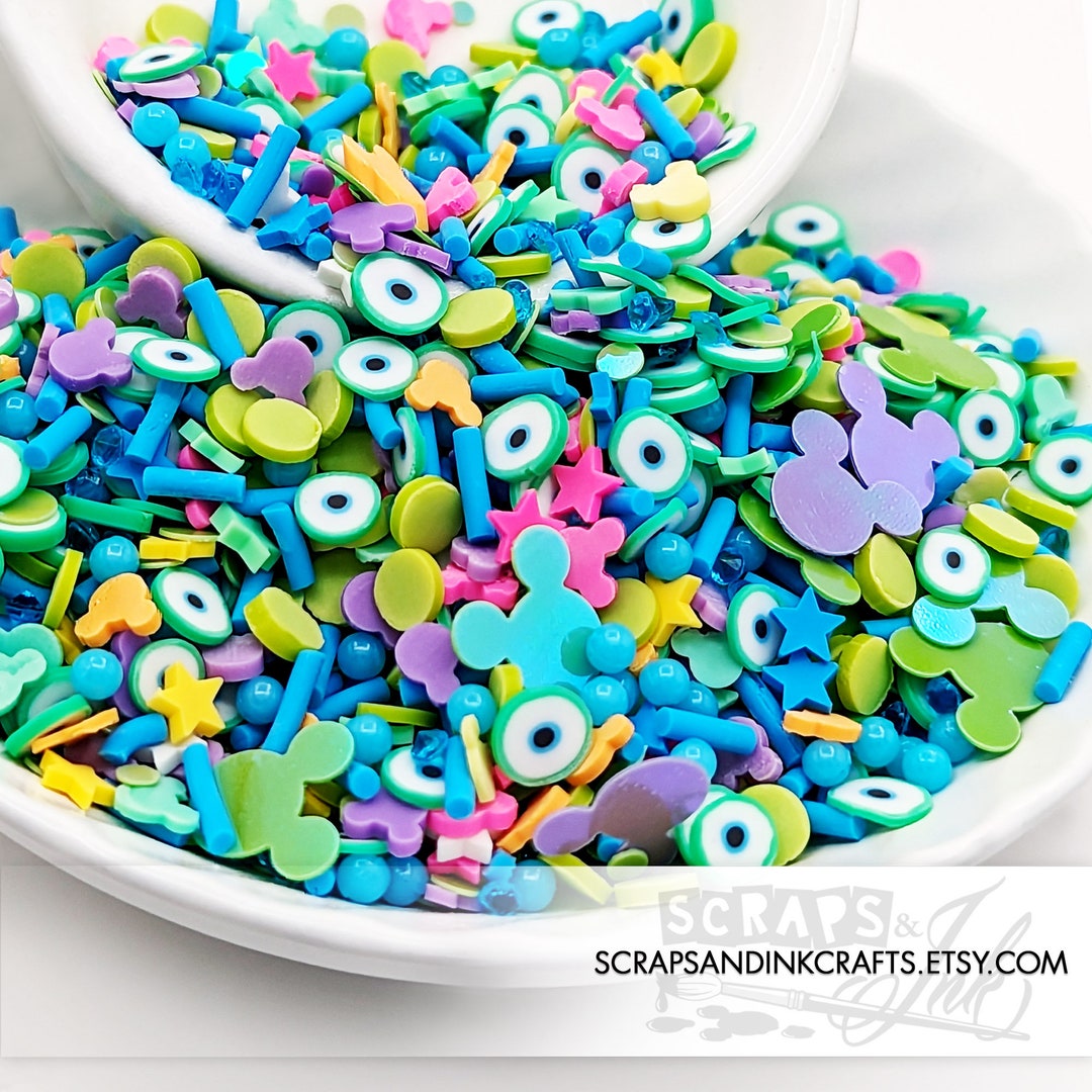 MONSTERS Pixie Dust Filler for Shaker Cards, Resin, Jewelry, Slime ...