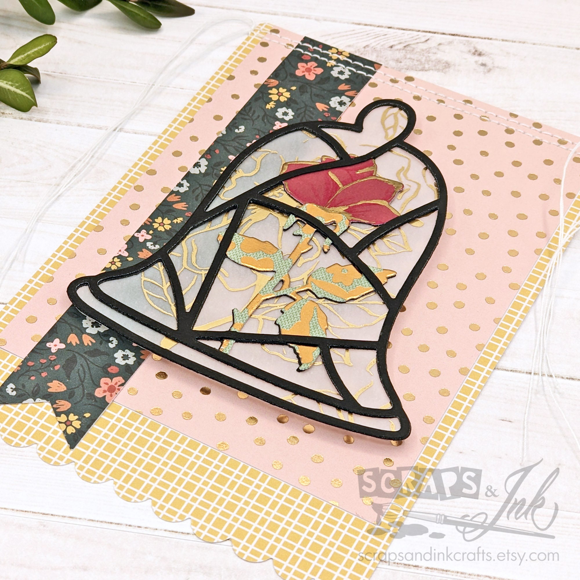 ROSE CLOCHE bell-shaped Dome Metal Cutting Die for - Etsy