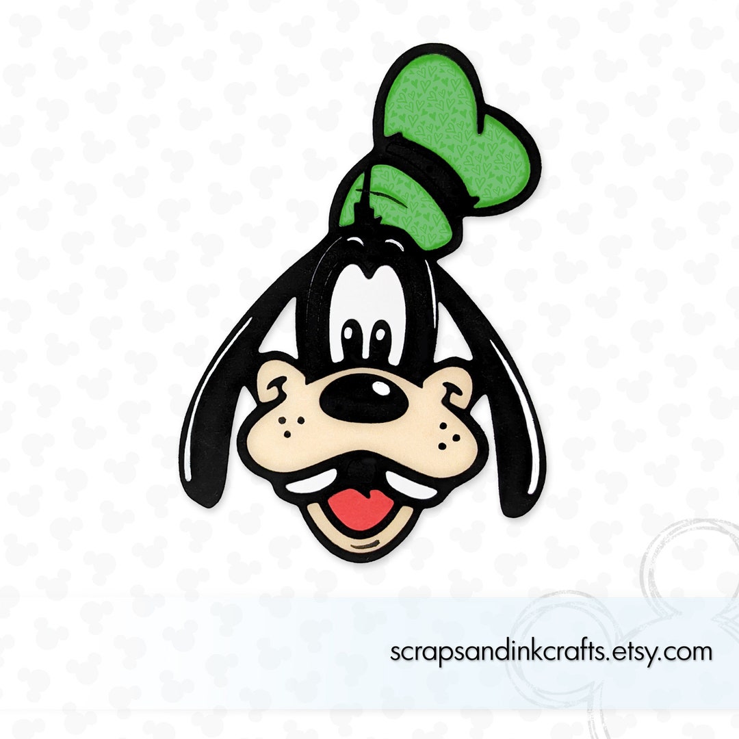 GOOFY Cutting Die for Disney-themed Papercrafts, Tags, Planners, Cards ...