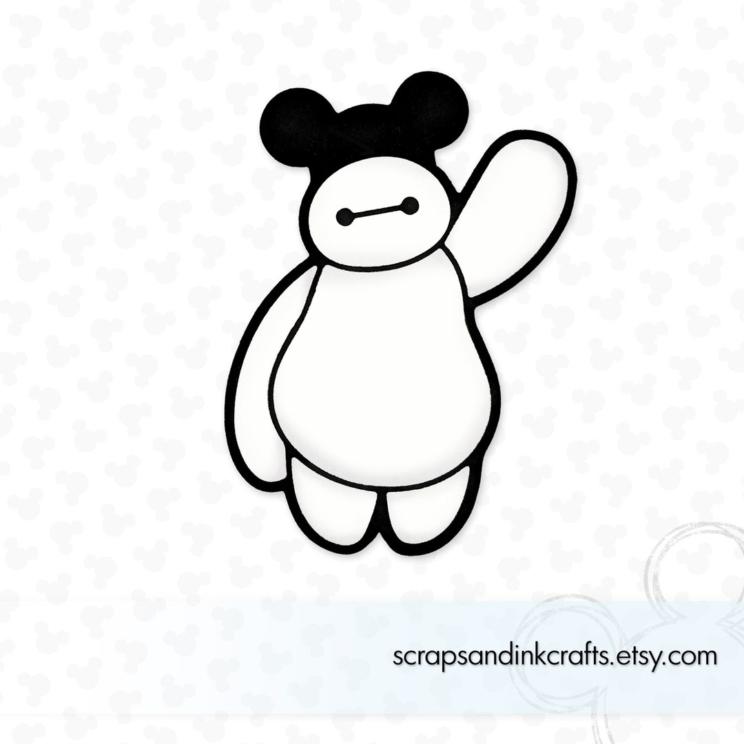 BAYMAX Cutting Die for Disney/big HERO 6-themed Papercrafts - Etsy