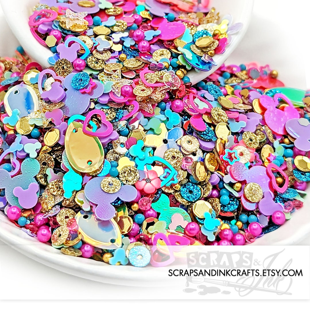 JASMINE- Pixie Dust Filler for Shaker Cards, Resin, Jewelry, Slime ...