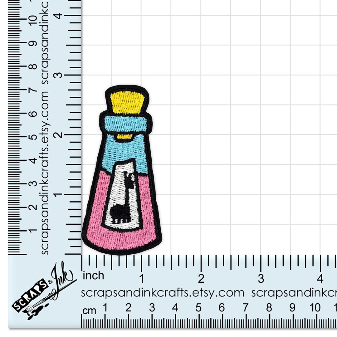 YZMA'S POTION Embroidered Iron-on Patch for DIY Crafts, Clothing, Bags ...