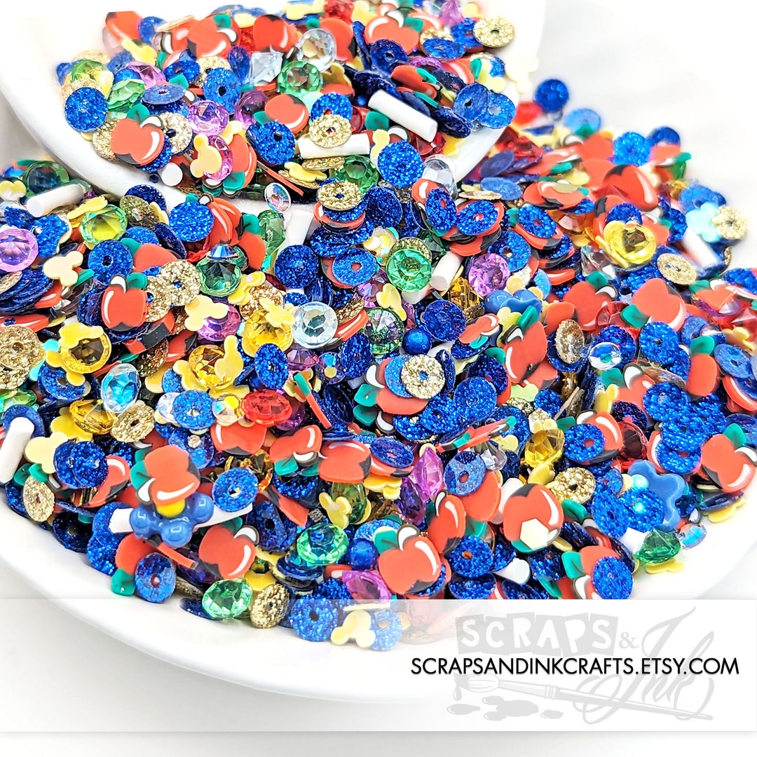 SNOW WHITE- Pixie Dust Filler for Shaker Cards, Resin, Jewelry, Slime ...