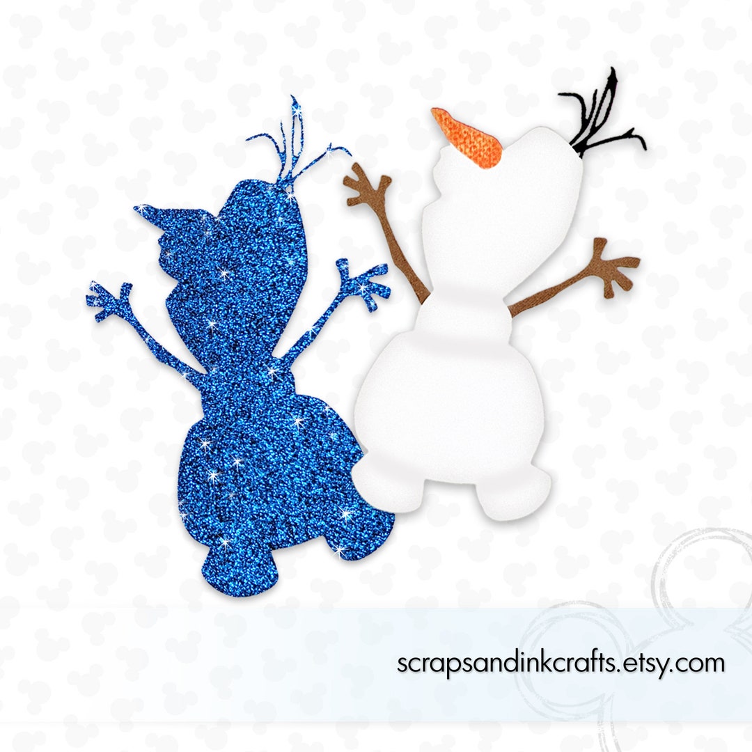 OLAF Metal Cutting Die for Disney-themed Papercrafts, Tags, Planners ...