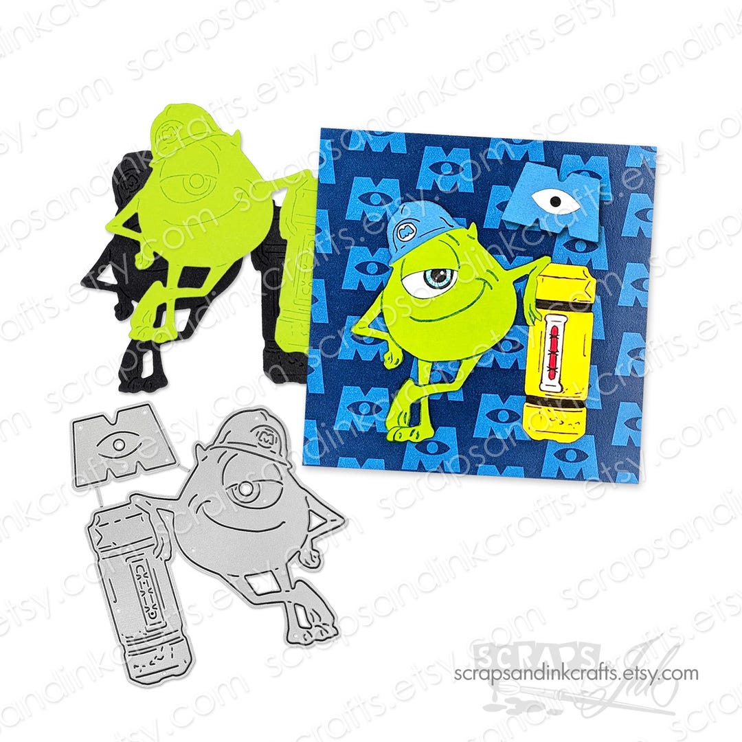 MIKE WAZOWSKI Set of 2 Metal Cutting Dies for Papercrafts, Scrapbooks ...
