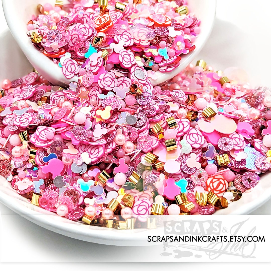 SLEEPING BEAUTY/AURORA- Pixie Dust Filler for Shaker Cards, Resin ...