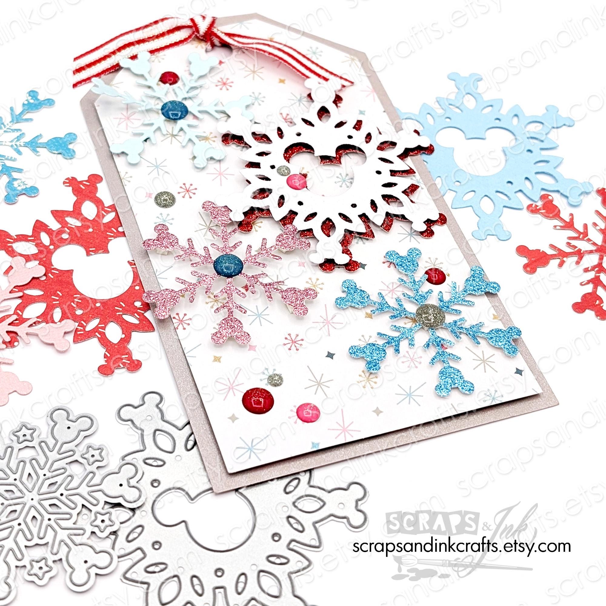 SNOWFLAKES #2 Set of 2 Metal Cutting Dies for Papercrafts, Scrapbooks ...