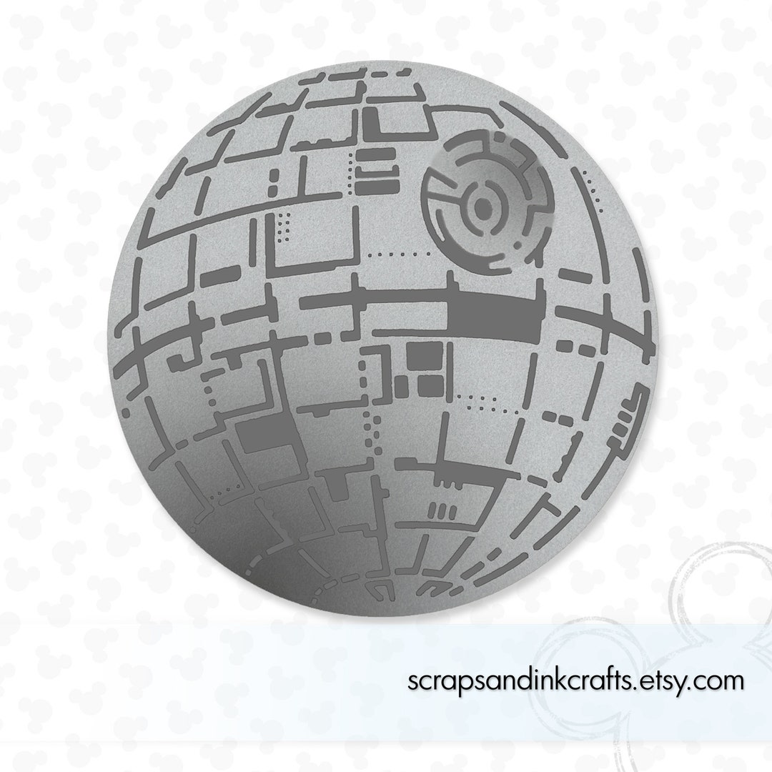 DEATH STAR exclusive Cutting Die for Disney/star Wars-themed ...