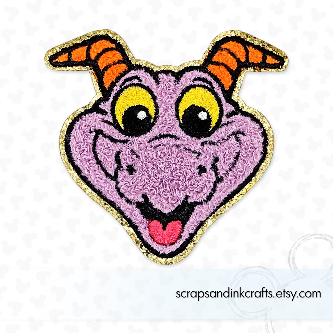 FIGMENT Embroidered/chenille Iron-on Patch for Crafts, Clothing, Bags ...