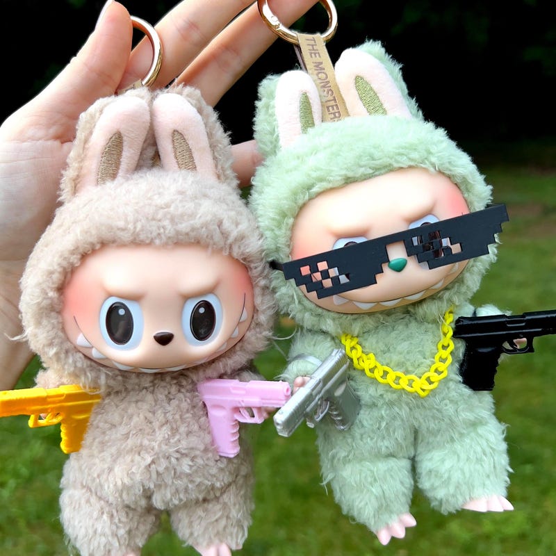 Gangster Labubu - Etsy
