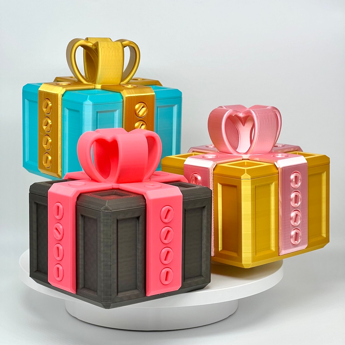 CUSTOM Annoying Gift Box - 3D Printed Funny Prank Surprise Box (20 ...