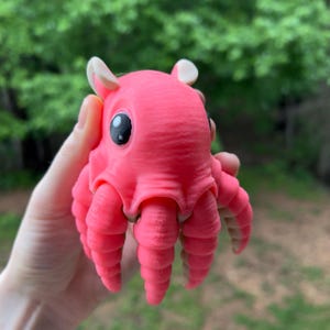 Articulated Flapjack Octopus 3D Printed Sensory Fidget Toy Made In ...