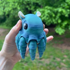 Articulated Flapjack Octopus 3D Printed Sensory Fidget Toy Made In ...