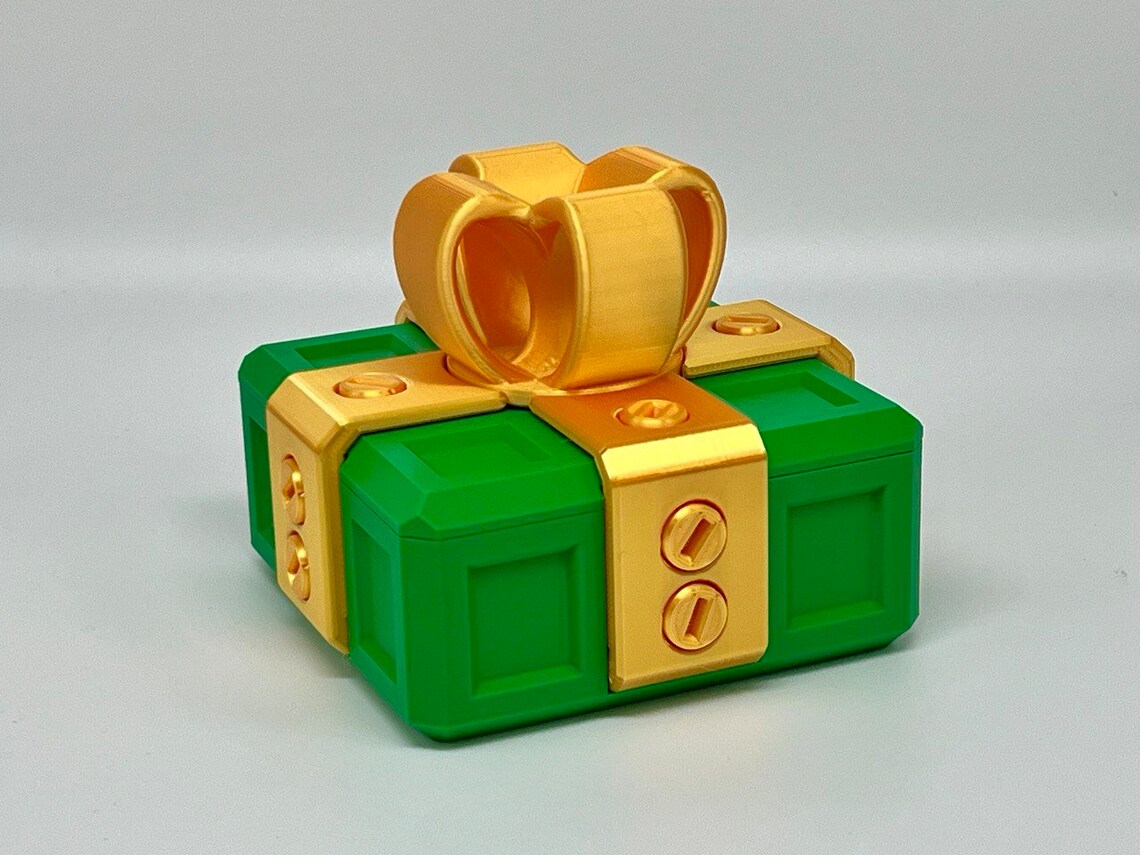 CUSTOM Mini Annoying Gift Box - 3D Printed Funny Prank Surprise Box 12 ...