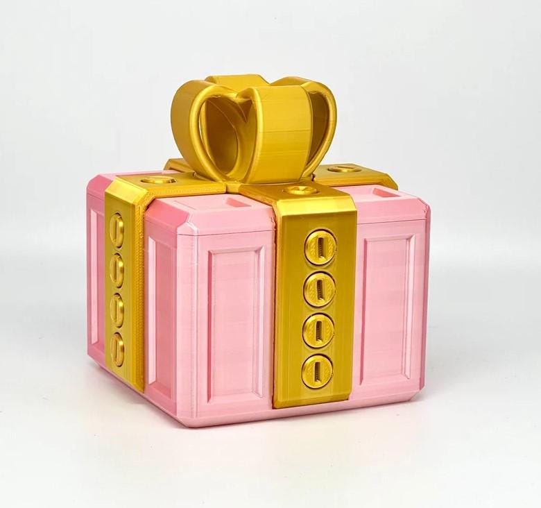 Annoying Gift Box – 3D Printed Puzzle Prank Box for Money or Gift Cards ...
