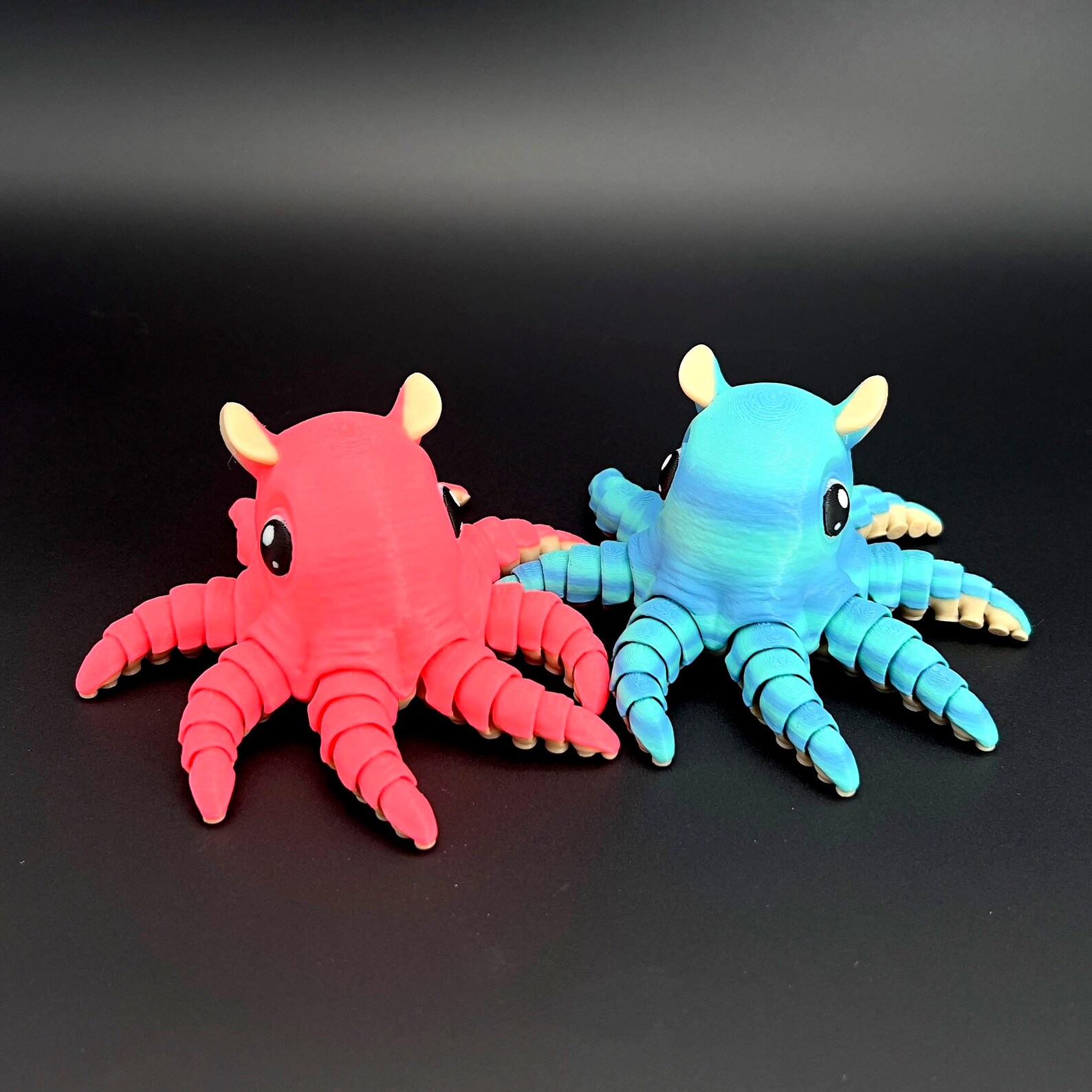 Articulated Flapjack Octopus 3D Printed Sensory Fidget Toy Made In ...