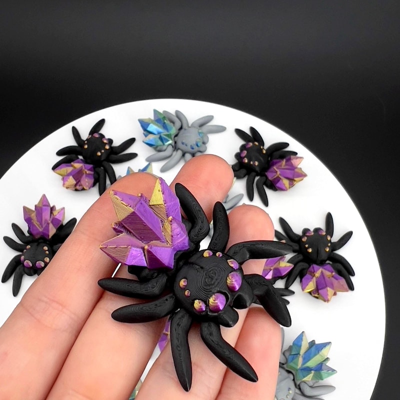 Crystal Spider - Etsy