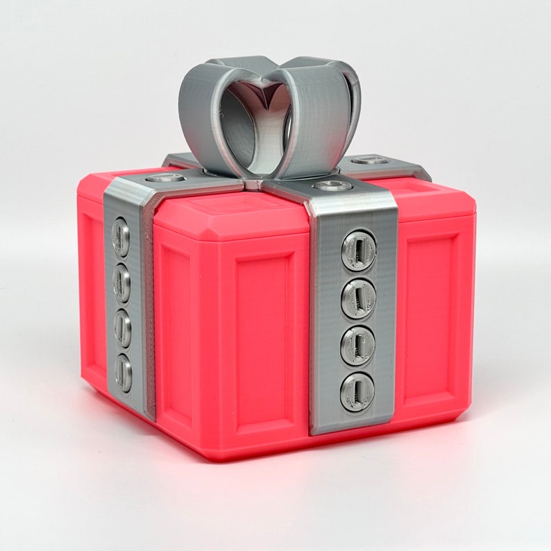 Annoying Gift Box - 3D Printed Funny Prank Surprise Box [ Pink / Silk ...