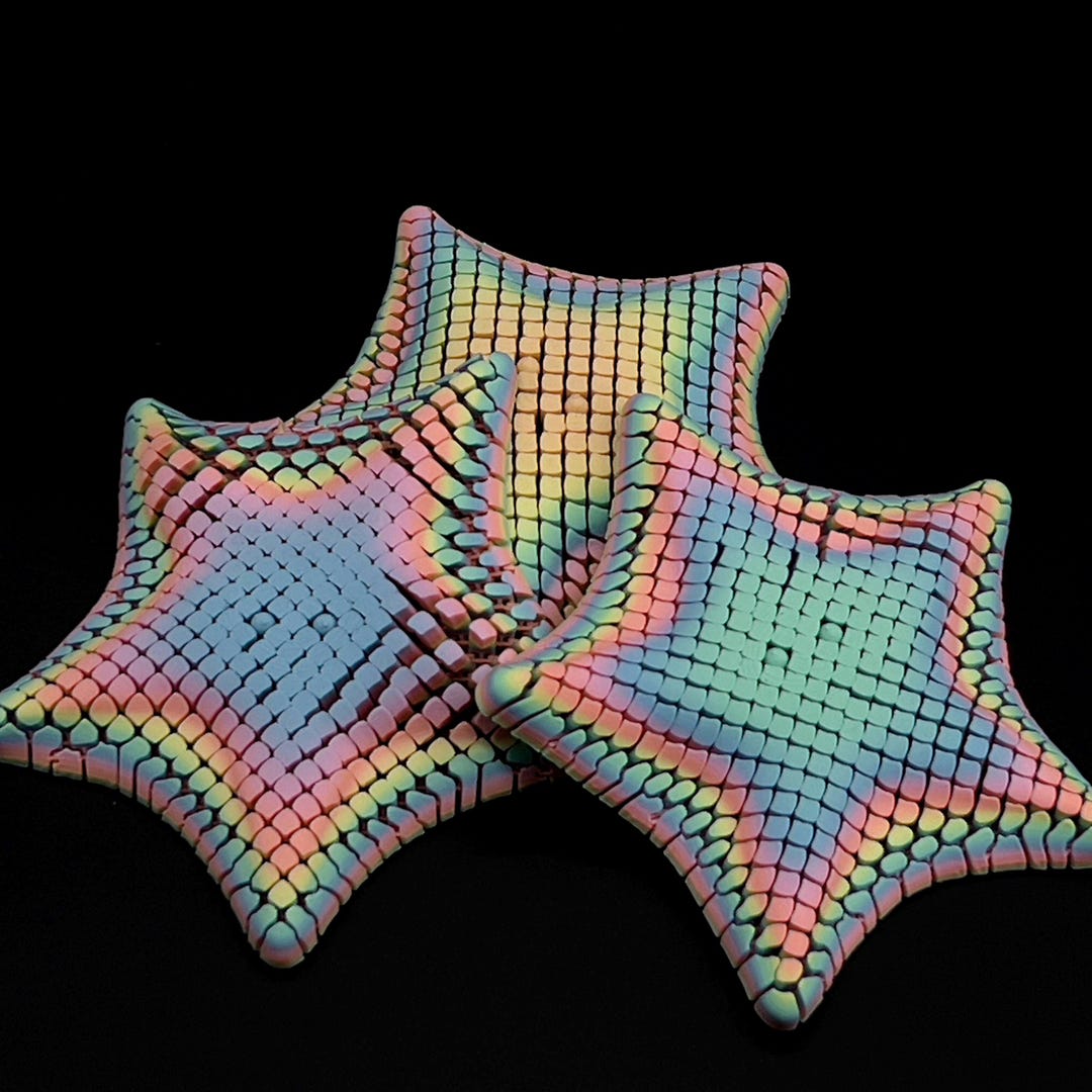 Articulated Starfish - Flexible Sensory Fidget - Relaxation Gift - 5 ...