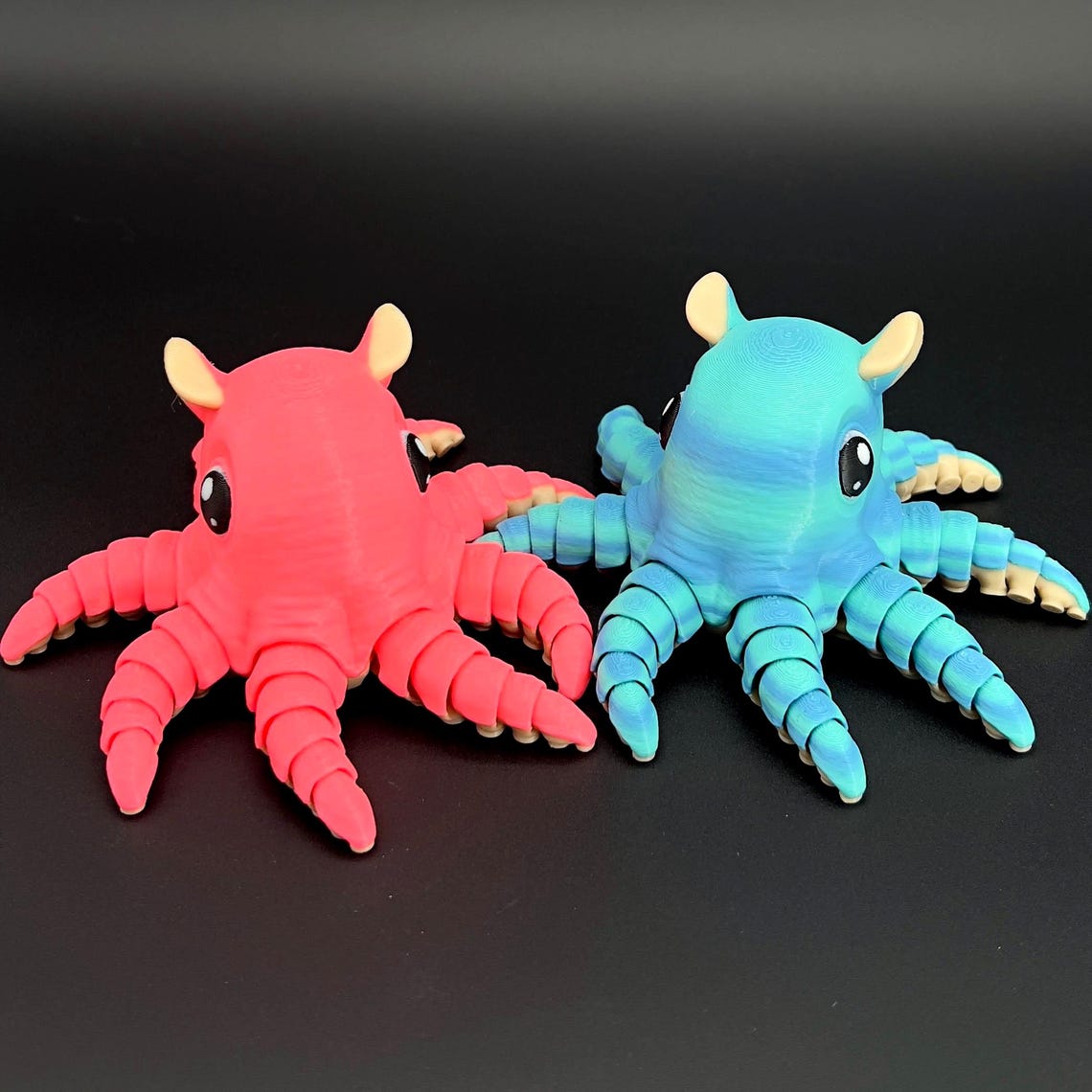 Articulated Flapjack Octopus 3D Printed Sensory Fidget Toy Made In ...