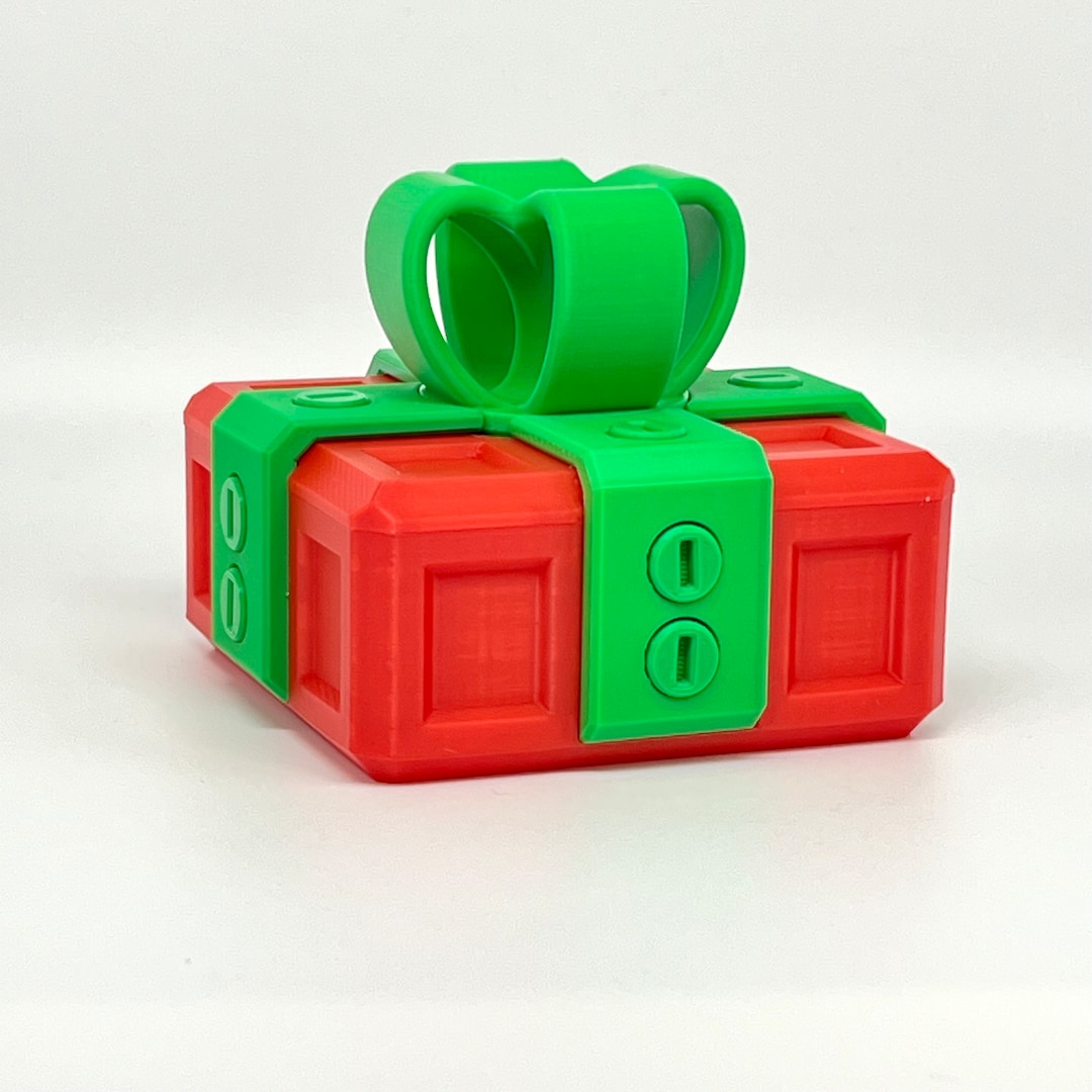 Mini Annoying Gift Box - 3D Printed Funny Prank Surprise Box [ Red ...
