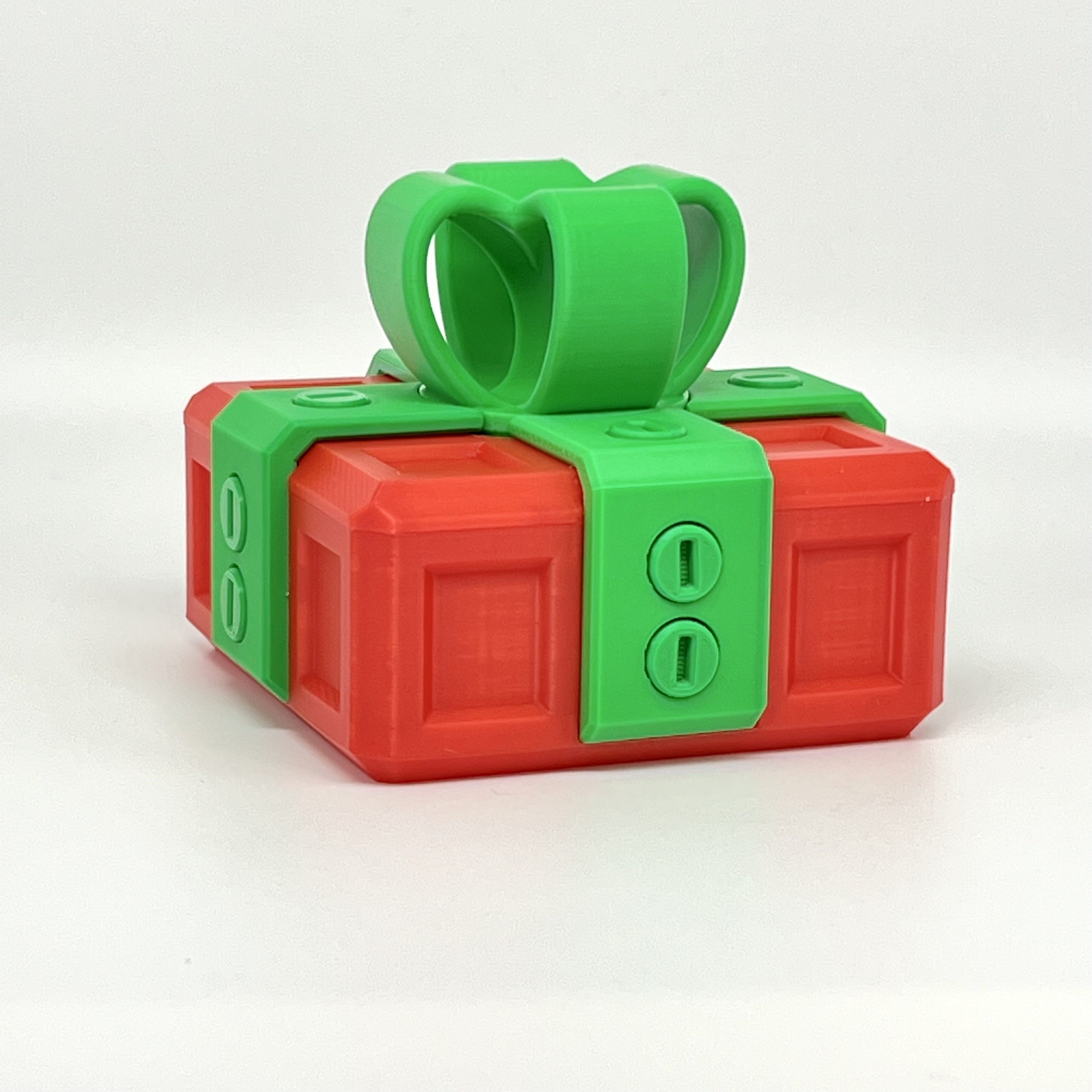 Mini Annoying Gift Box 3D Printed Funny Prank Surprise Box Red / Green ...